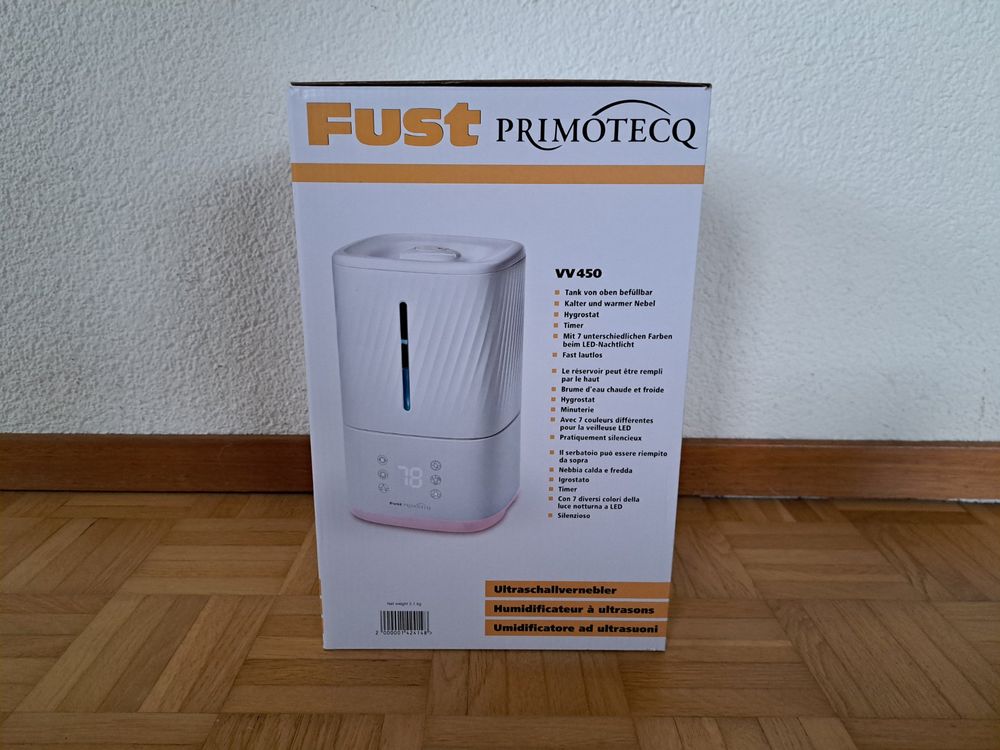 Ultraschallvernebler Fust Primotecq VV 450 (Gebraucht) in für CHF 86 ...