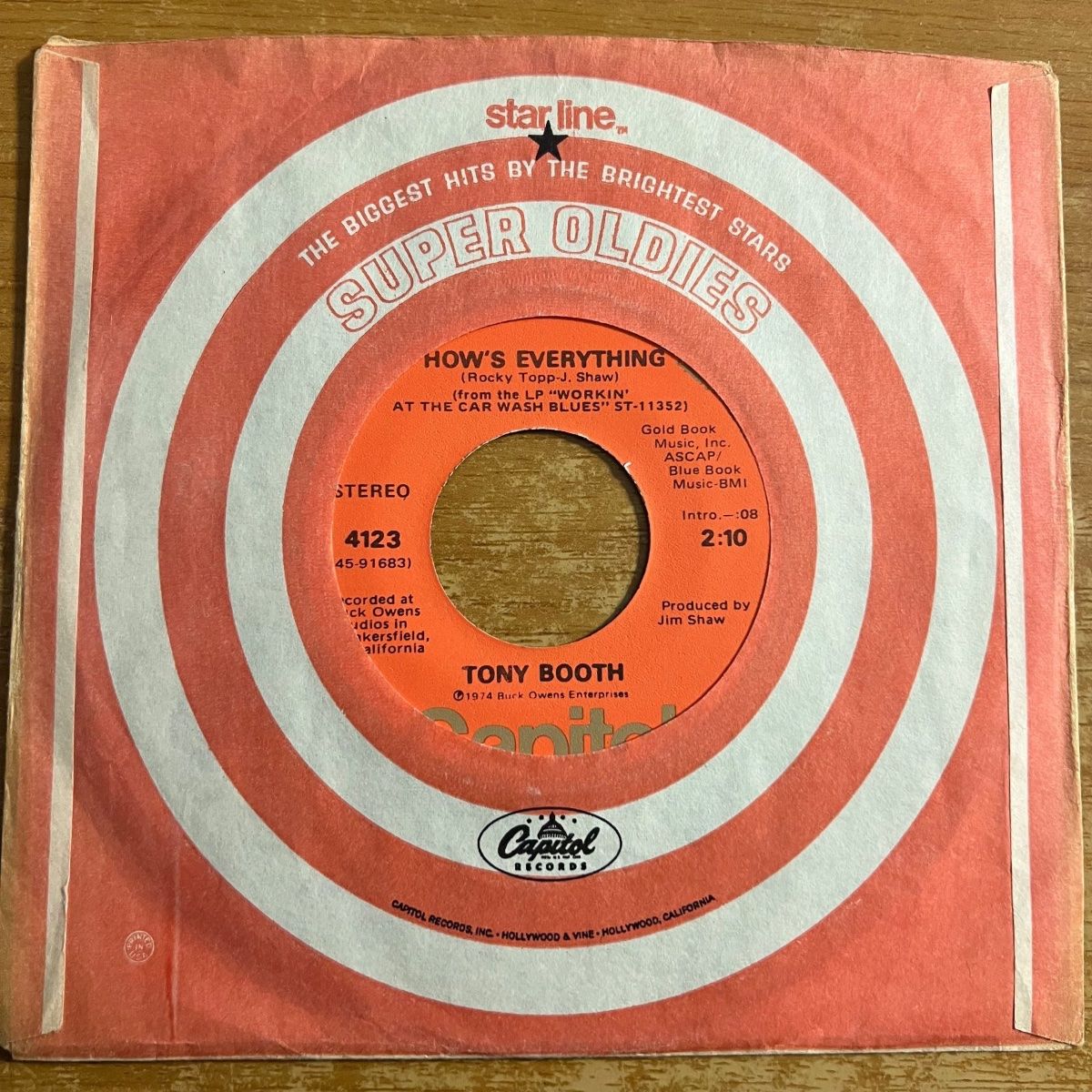 Tony Booth - How's Everything / 1. US-Press. 1974 (Gebraucht) in Gais ...
