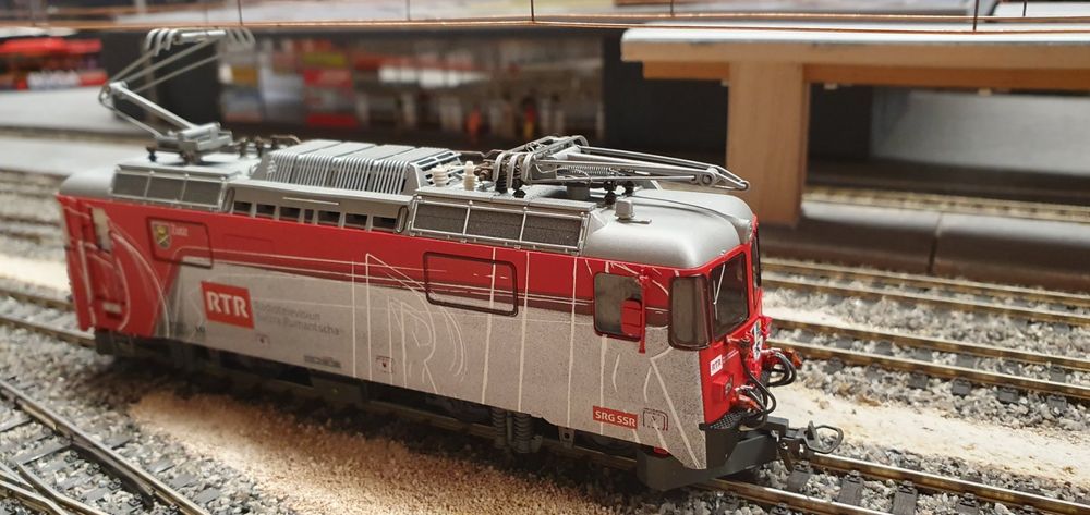 BEMO 1358 163 H0m RhB Ge 4/4 II 633 "Zuoz" "RTR" digital (Neu (gemäss ...
