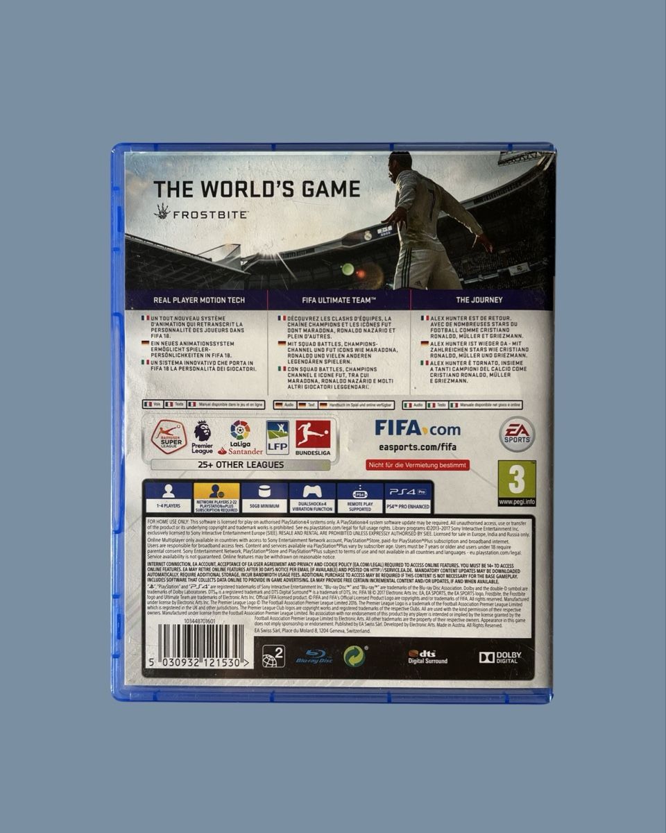 FIFA 18 PS4 (Gebraucht) in Leuk Stadt für CHF 10 – mit Lieferung auf ...