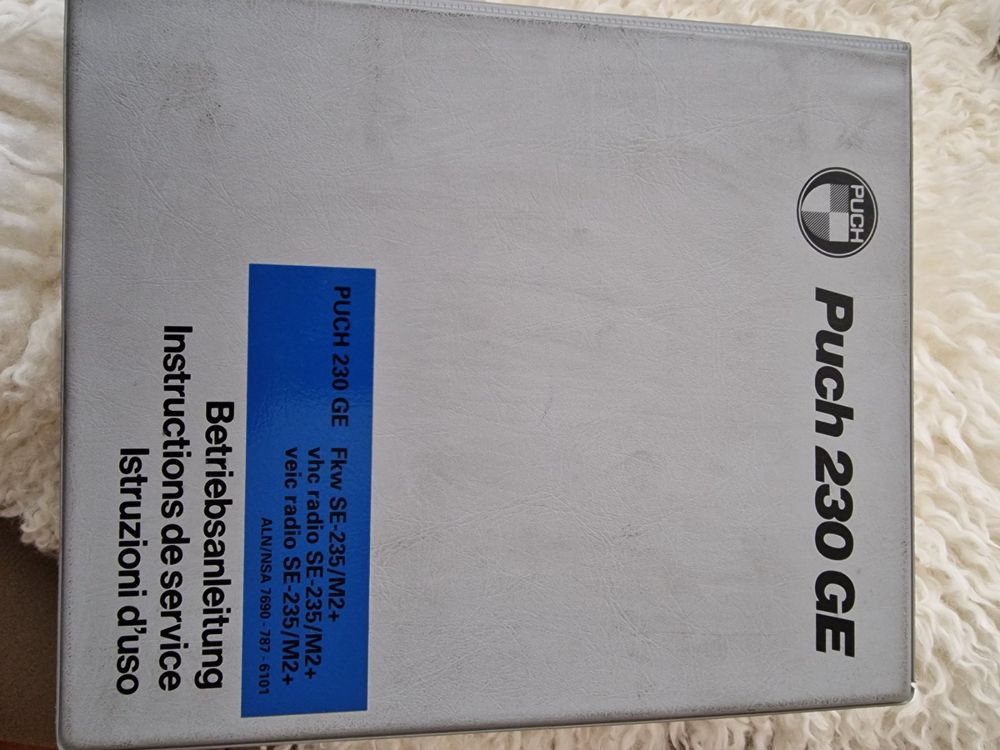 Puch 230 GE, BETRIEBSANLEITUNG | Kaufen auf Ricardo