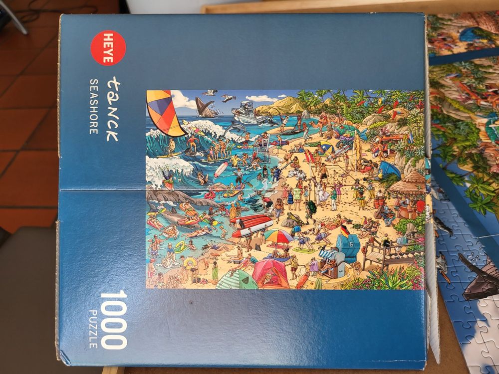 HEYE Puzzle TANCK Seashore 1000 Teile (Gebraucht) in Therwil für CHF 8 ...