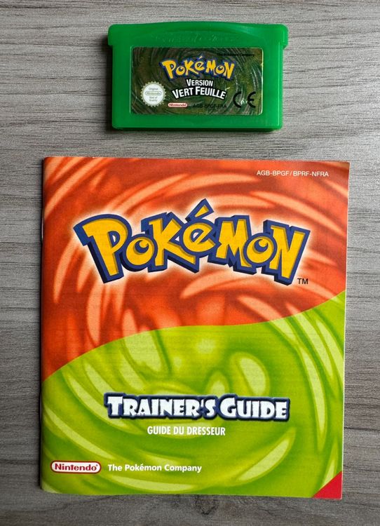 Pokémon Version Vert Feuille - GameBoy Advance | Kaufen auf Ricardo