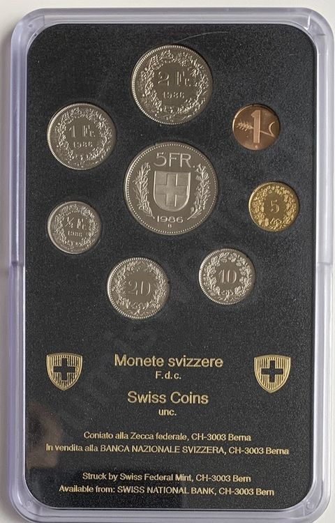 Série 1986 F.d.c. (Neu (gemäss Beschreibung)) in Martigny für CHF 28 – mit Lieferung auf Ricardo ...