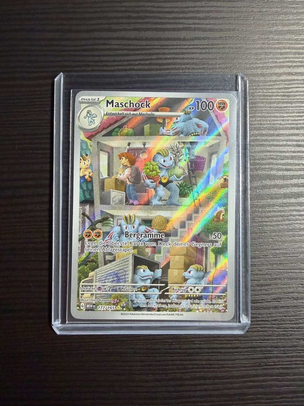 Pokemon TCG K&P 151/Maschock #179 [IR]🇩🇪 (Neu (gemäss Beschreibung)) in ...