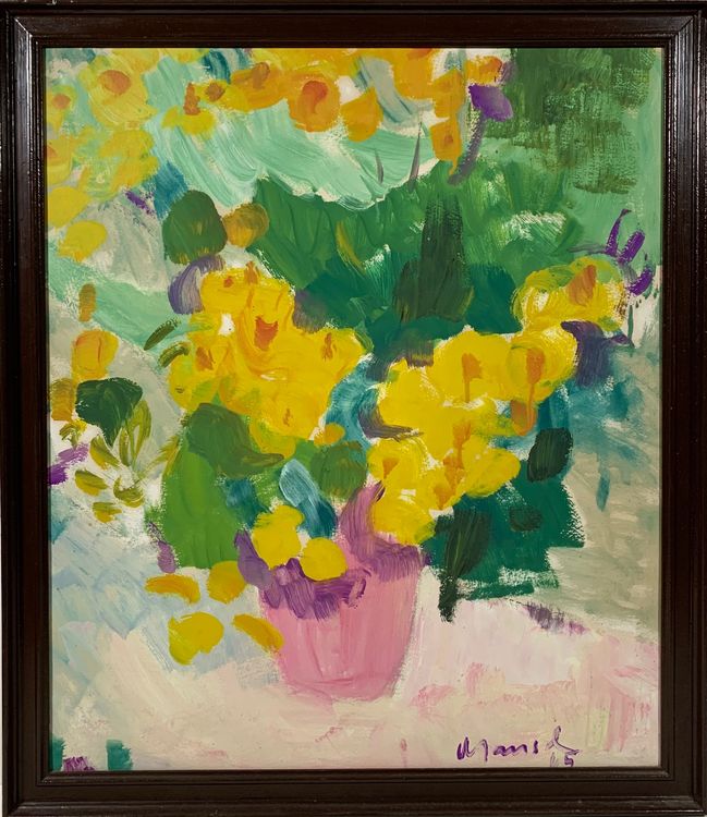 Impressionistische Stilleben Gemälde unleserlich Signiert (Gebraucht) in Root für CHF 65 – mit ...