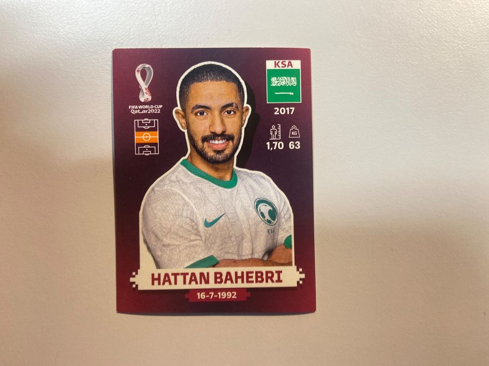 Panini FIFA 2022 World Cup, Nr. KSA 15 | Kaufen auf Ricardo
