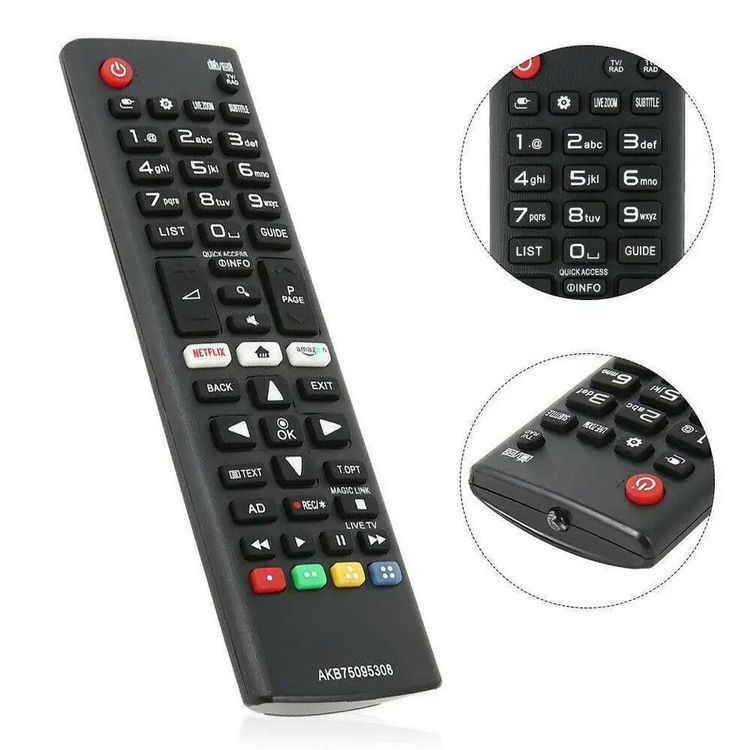 LG TV Fernbedienung (fabrikneu) remote control AKB75095308 (Neu und ...