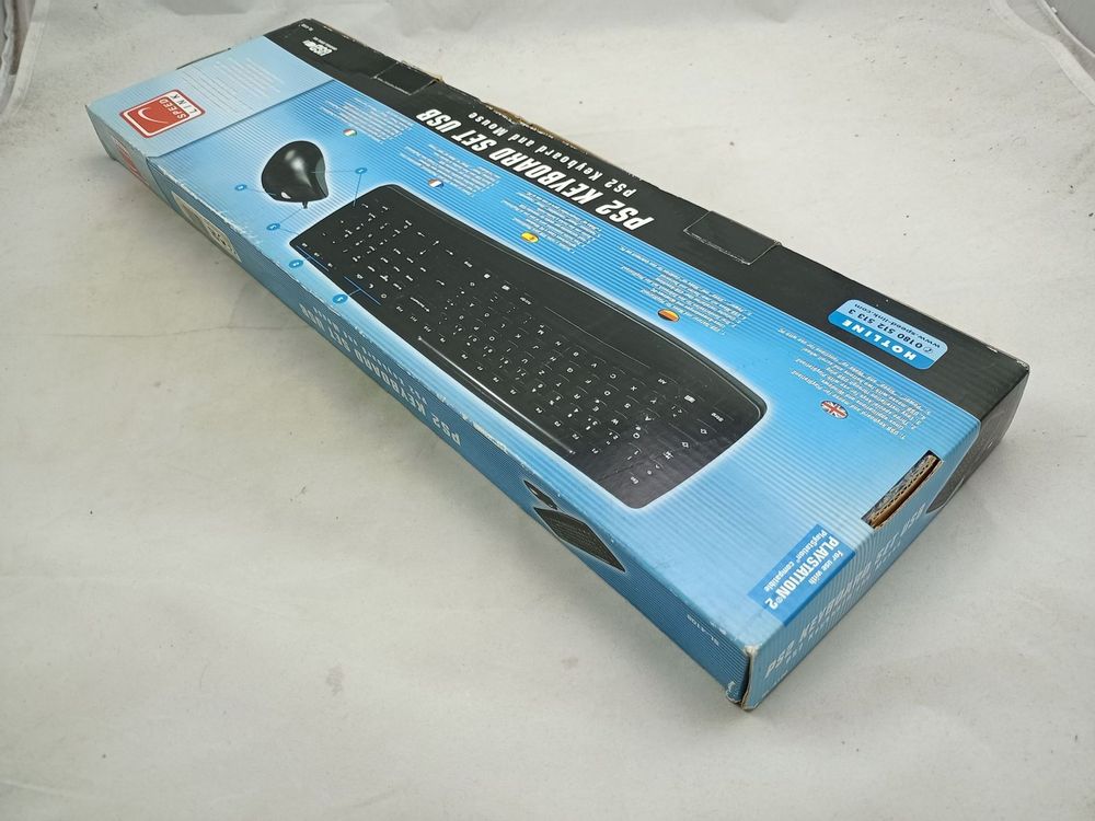 PS2 Keyboard Set USB OVP (Neu) (Neu (gemäss Beschreibung)) in Baden für ...
