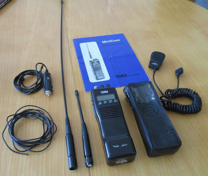 CB-Handfunkgerät Team MiniCom AM/FM Gerät in Originalzustand (Gebraucht ...