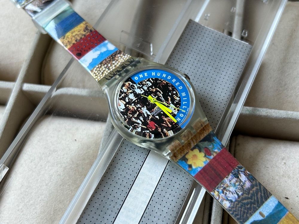 Swatch PEOPLE GZ126 neuve fonctionne 1992 complète | Kaufen auf Ricardo