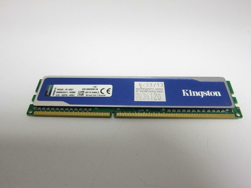 Kingston Hyper X Blu 4 GB DDR3 RAM | Kaufen auf Ricardo