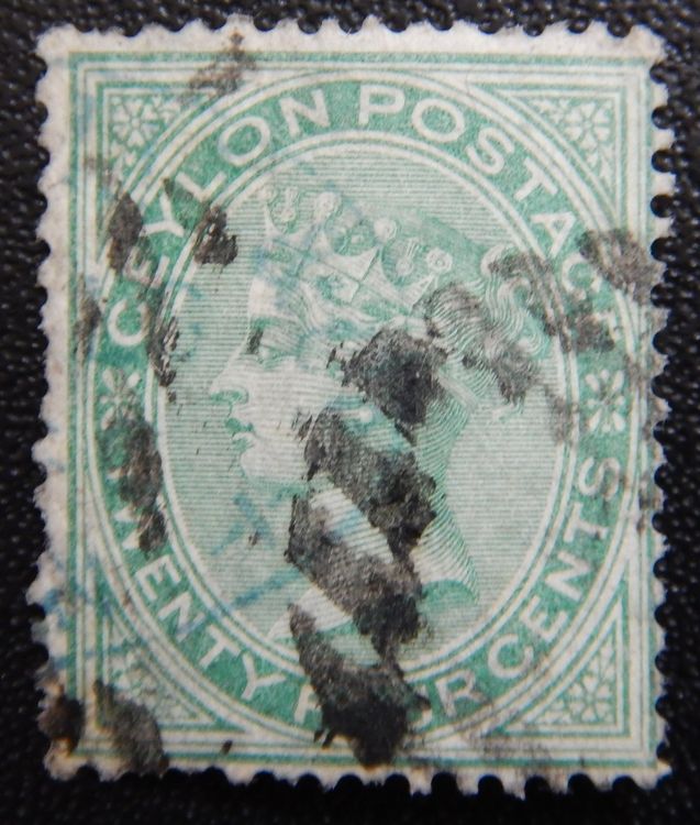 Ceylon Kat. 49 gest. inverted WZ 1872 Kat. 180 £ (Gebraucht) in Zürich ...