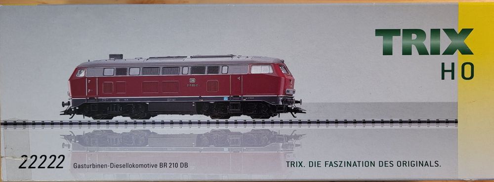 Trix H0 22222 Gasturbinen-Diesellok BR 210 001-4, Sound DCC | Kaufen auf Ricardo