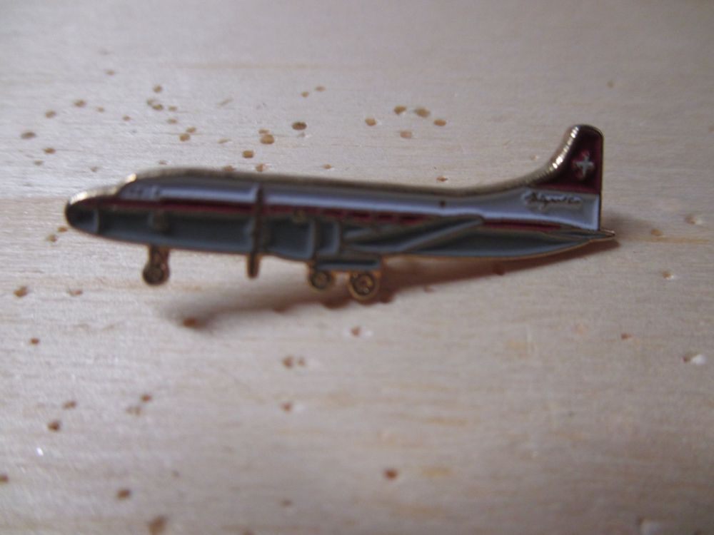 Swissair Jumbo Jet Flugzeug Pin (Neu (gemäss Beschreibung)) in Felsberg ...