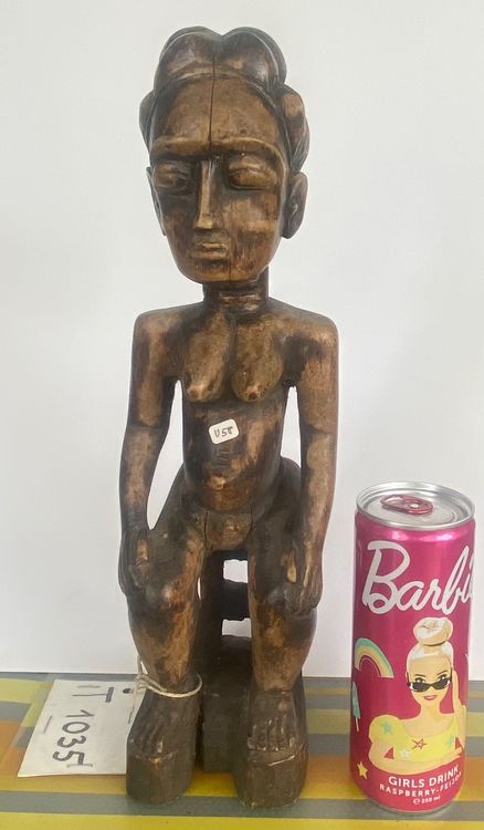Sehr alte Afrikanische Handgeschnitzte Holz Figur (Gebraucht) in Root für CHF 24 – nur Abholung ...
