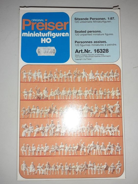 Preiser 16328 Sitzende Personen. | Kaufen auf Ricardo