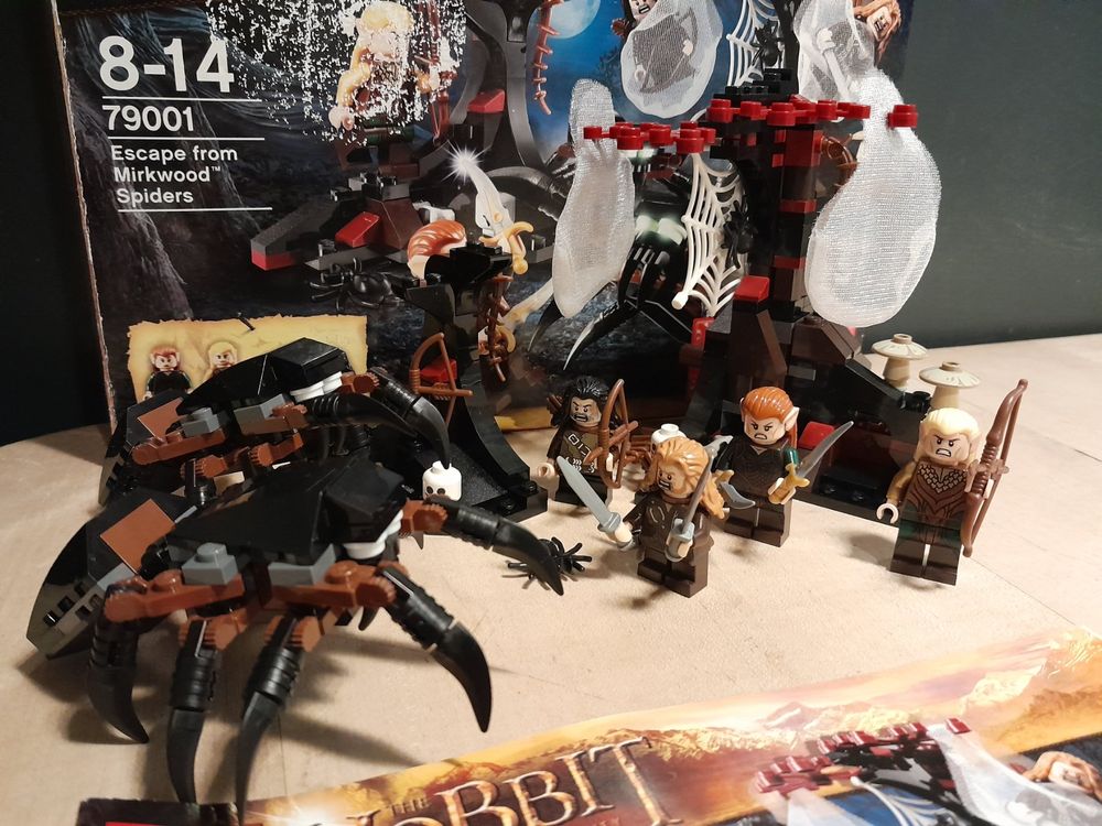 Lego 79001 Hobbit Herr der Ringe Lord Escape Mirkwood Spider (Gebraucht ...
