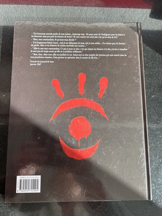 BD Dédicace Sam Lawry Celui qui voit Comic Originalzeichnung (Gebraucht ...