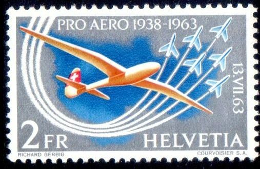 25 JAHRE PRO AERO 1963 ** POSTFRISCH ** - MA330 (Neu (gemäss Beschreibung)) in Losone für CHF 2 ...