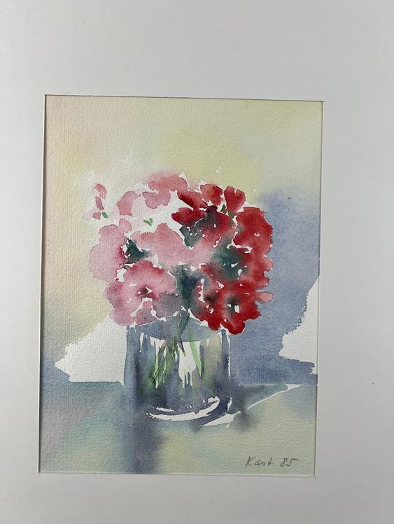 Hans Kast Orginal Aquarell Handsigniert (Gebraucht) in Neuhausen am Rheinfall für CHF 10 – mit ...