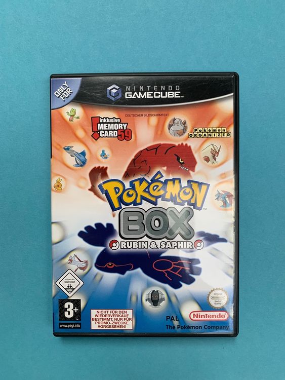 Gamecube / Pokemon Box: Rubin & Saphir (Gebraucht) in Kölliken für CHF ...