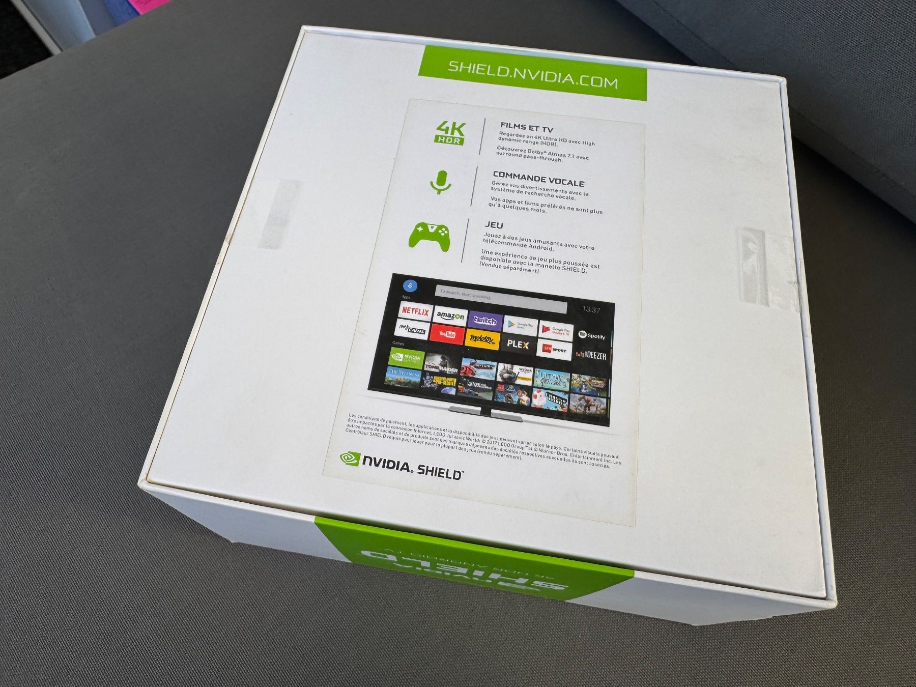 Nvidia Shield TV 4K HDR Streaming Media Player. Comme neuve (D'occasion ...