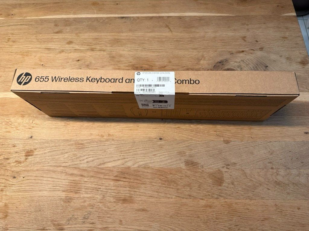 HP 655 Wireless Keyboard & Mouse Combo - NEU & OVP (Neu und ...