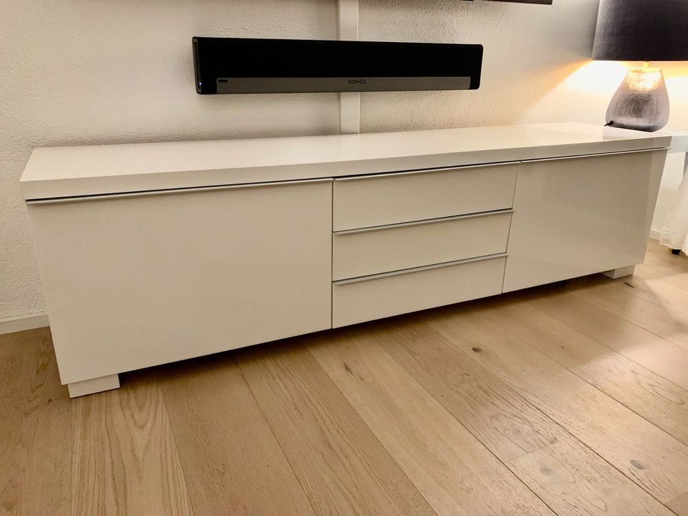 Imagedetailikea Tv Bank Unterschrank Wei Weiss Hochglanz Besta Burs In 2022 09 01152235