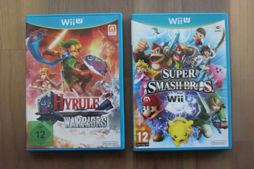 2 Wii U-Spiele: Super Smash Bros / Hyrule Warriors | Kaufen auf Ricardo