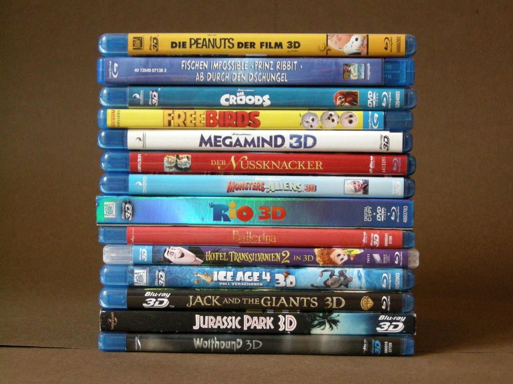 3D Blu-Ray Sammlung / 14 Blu-Rays / PSVR | Kaufen auf Ricardo