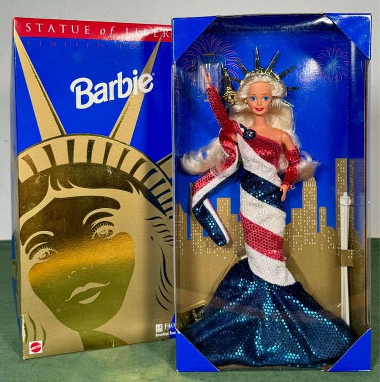 Poupée Barbie vintage - STATUE DE LA LIBERTÉ - 2002 (Neu und ...