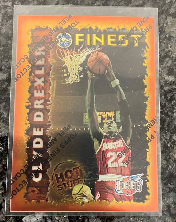 NBA Clyde Drexler Hot Stuff Card (Neu (gemäss Beschreibung)) in Muttenz ...