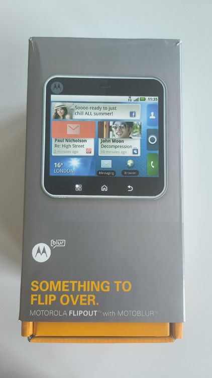 Motorola Flipout with Motorblur (Gebraucht) in Ebikon für CHF 91 – mit ...
