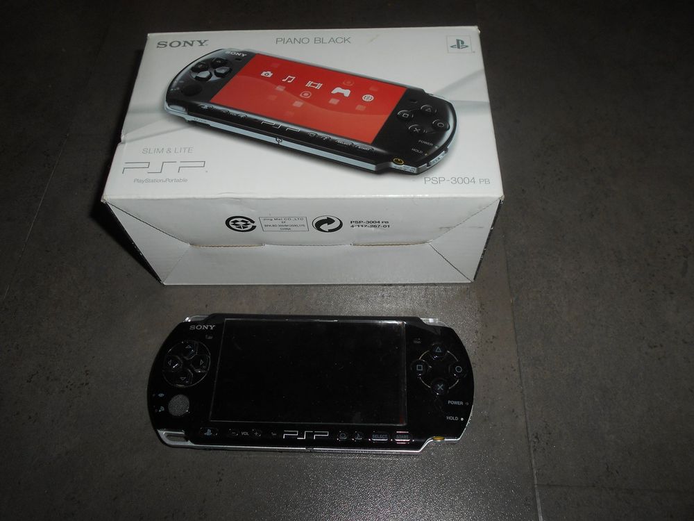 Sony PSP 3004 Piano Black OVP Version | Kaufen auf Ricardo