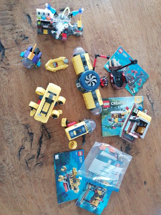 Lego city Submarine + Lego creator (Gebraucht) in moosseedorf für CHF ...