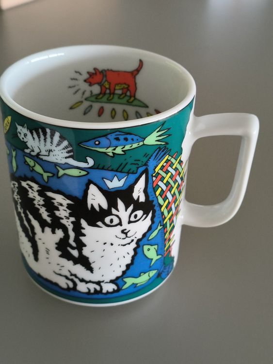 BOPLA Langenthal Mug / Tasse / Becher CAT neu (Neu und originalverpackt ...