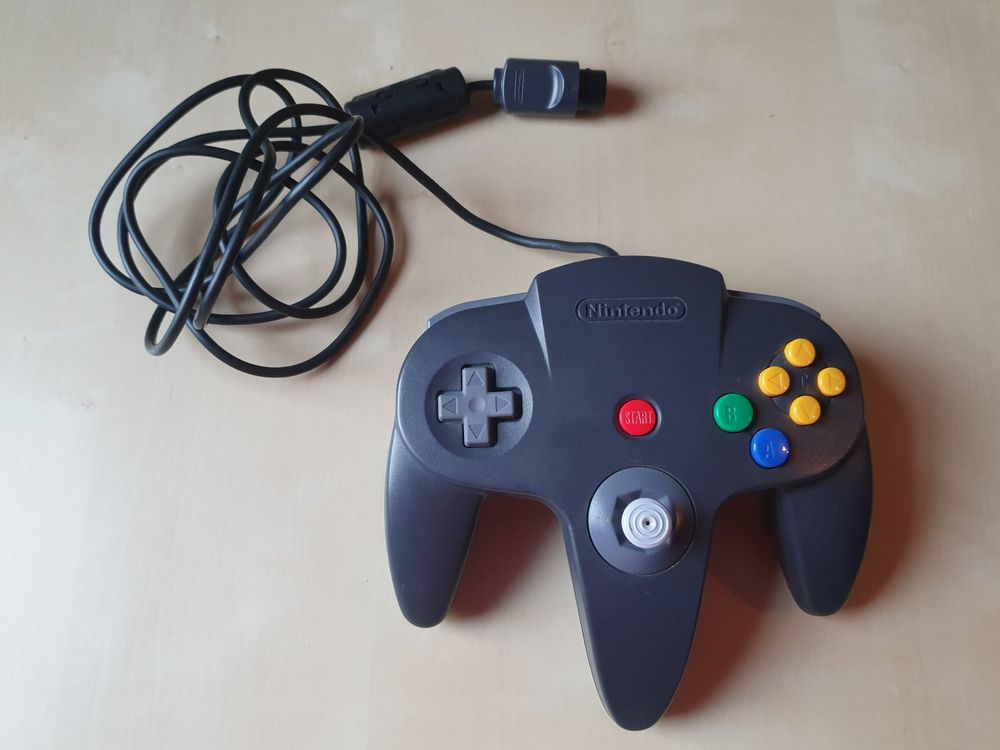 Original Nintendo 64 Controller schwarz (Gebraucht) in Stansstad für ...