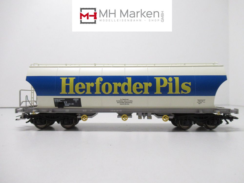 Märklin 46328-03 Güterwagen Herforder Pils Deutschland DB (Gebraucht ...