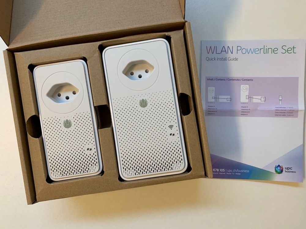 Powerline Set WLAN von UPC | Kaufen auf Ricardo