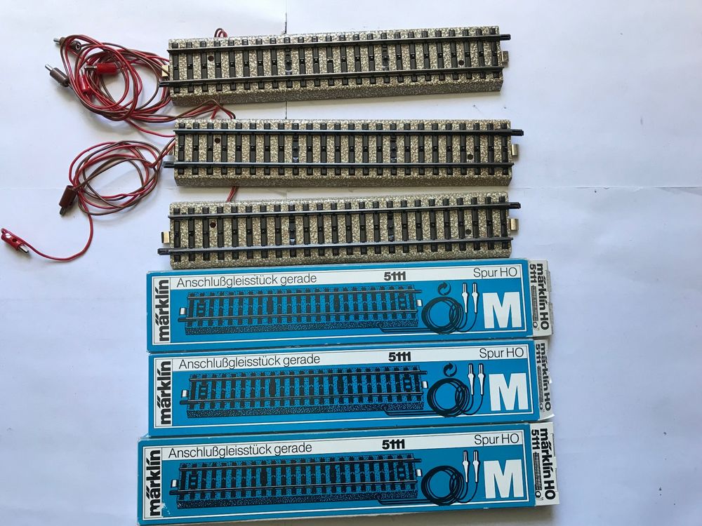 märklin 3 x 5111, anschlussgleis | Kaufen auf Ricardo