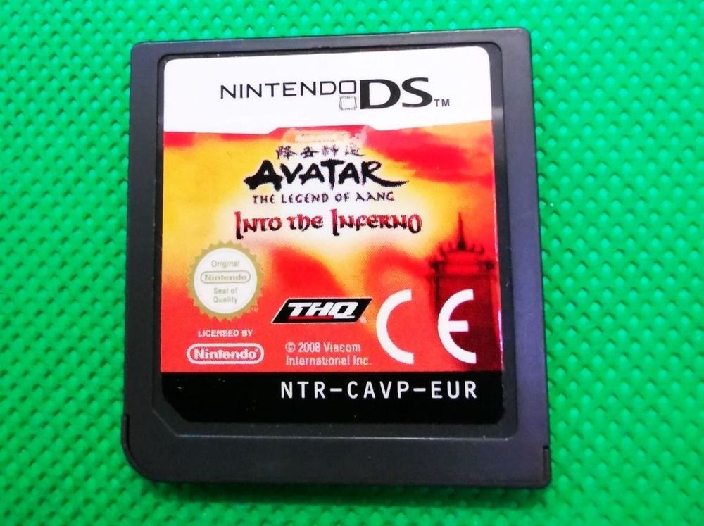 Nintendo DS - Avatar - The Legend of Aang Into the Inferno (Gebraucht ...