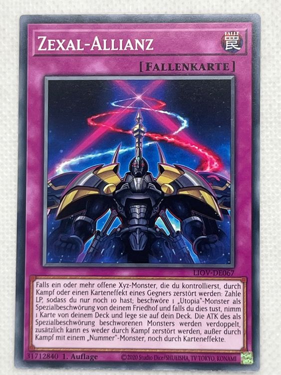 Yu-Gi-Oh! Karte - Zexal-Allianz - LIOV-DE067 - Selten (Gebraucht) in ...