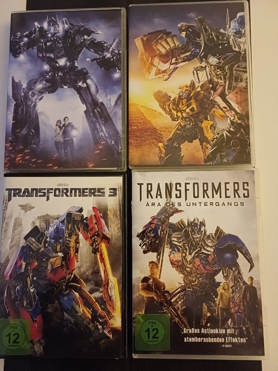 Transformers 1-4 Filmreihe DVD Sammlung (Gebraucht) in Oberwil b. Zug ...