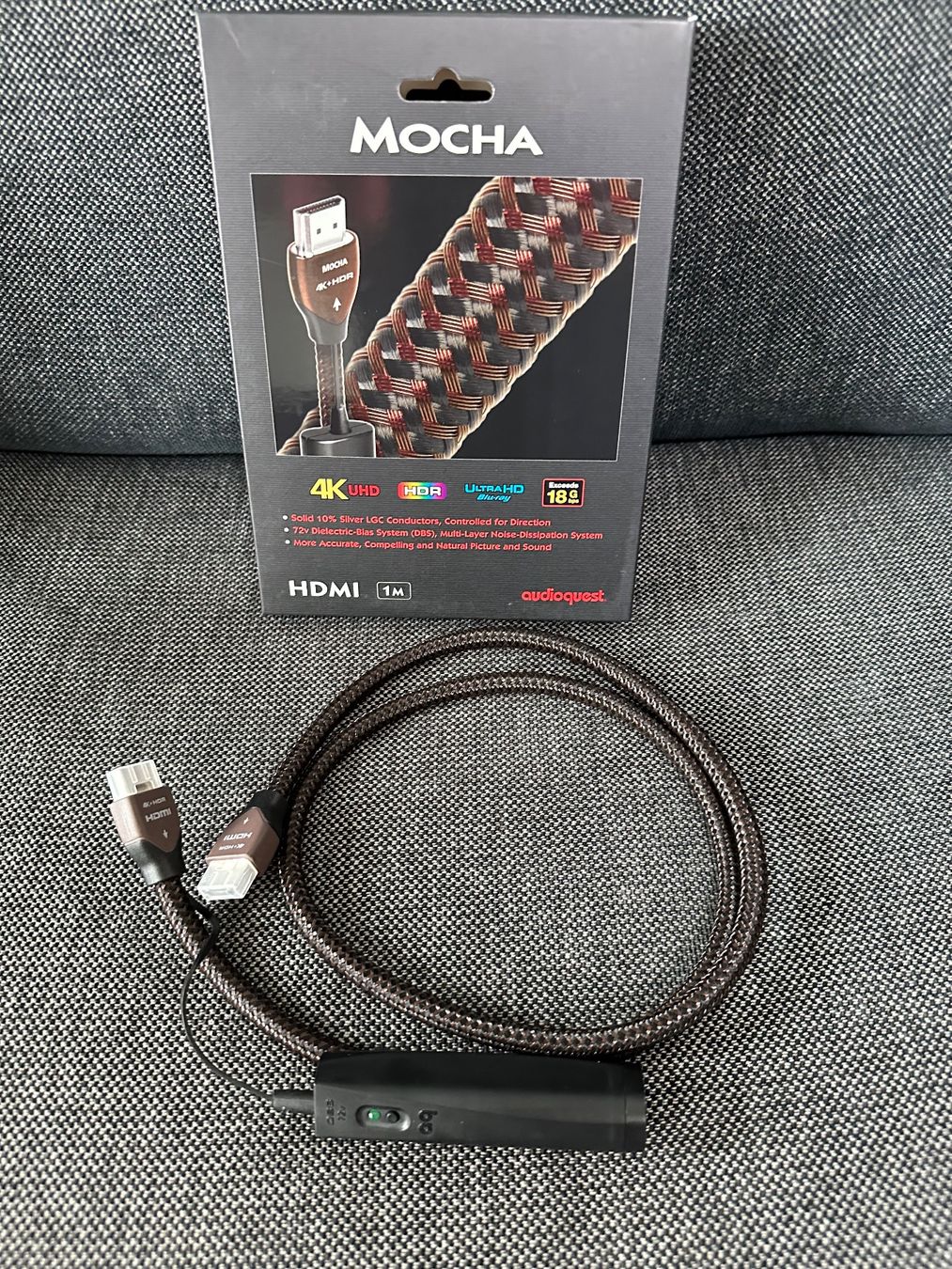 Audioquest Mocha HDMI Kabel 4K UHD HDR, 1 Meter (6 von 8) (Gebraucht ...