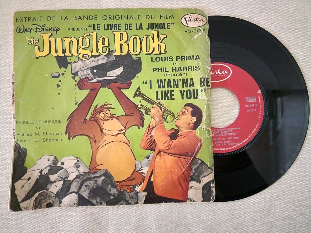 Louis-Prima-Et-Phil-Harris-Louis-Armstrong-The-Jungle-Book (Gebraucht ...