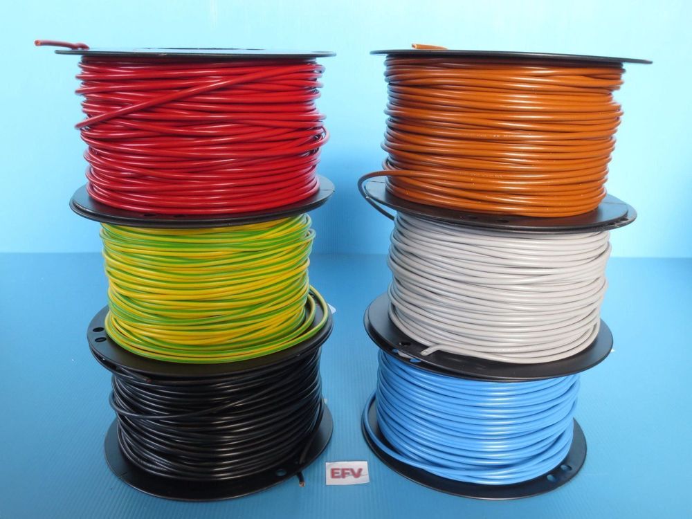 100m T-Litze 4mm2 verschiedene Farben (Neuf avec emballage d'origine) à ...