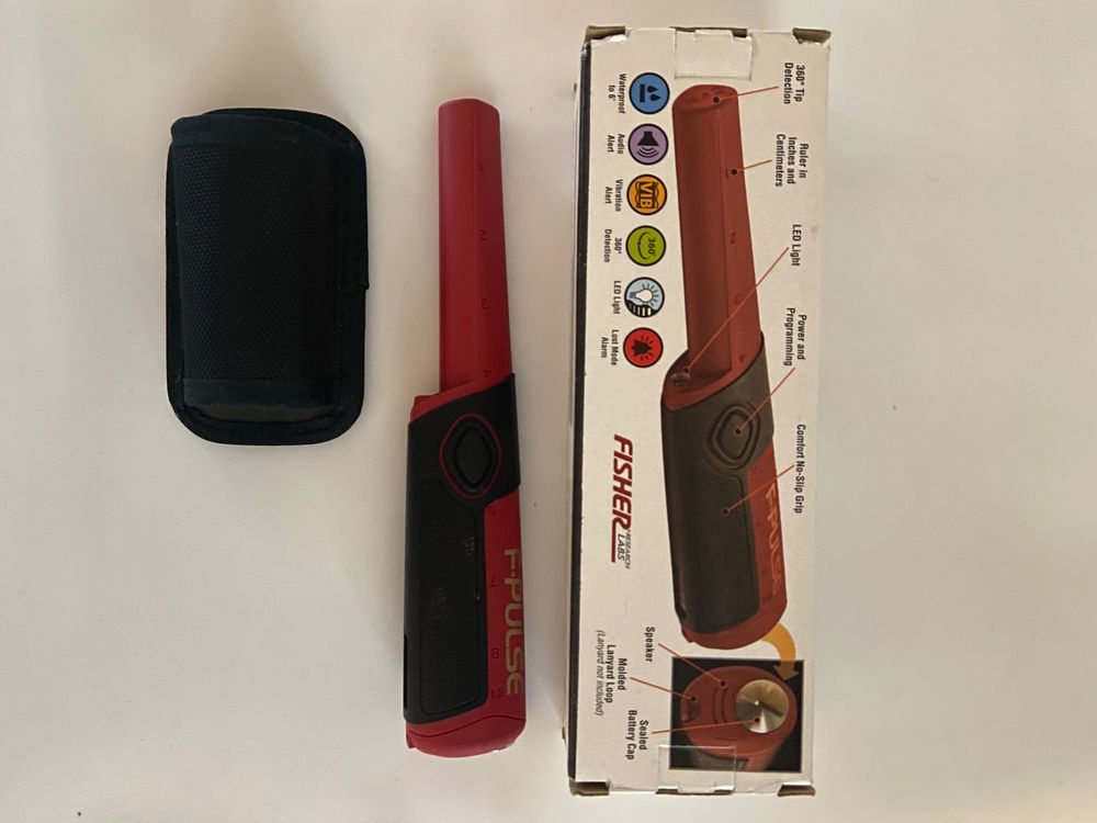 Fisher Labs F-Pulse Metalldetektor Pinpointer, neuwertig (Gebraucht) in ...