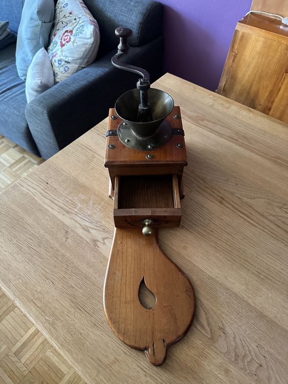 Alte Holz Kaffeemühle | Kaufen auf Ricardo
