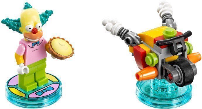 LEGO 71227 Dimensions - Fun Pack The Simpsons Krusty 3 in 1 (Neu ...